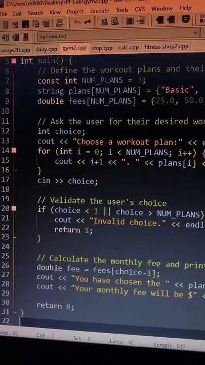 Gym Code C Coders Codemasters Codelife Codingninja Codinglife