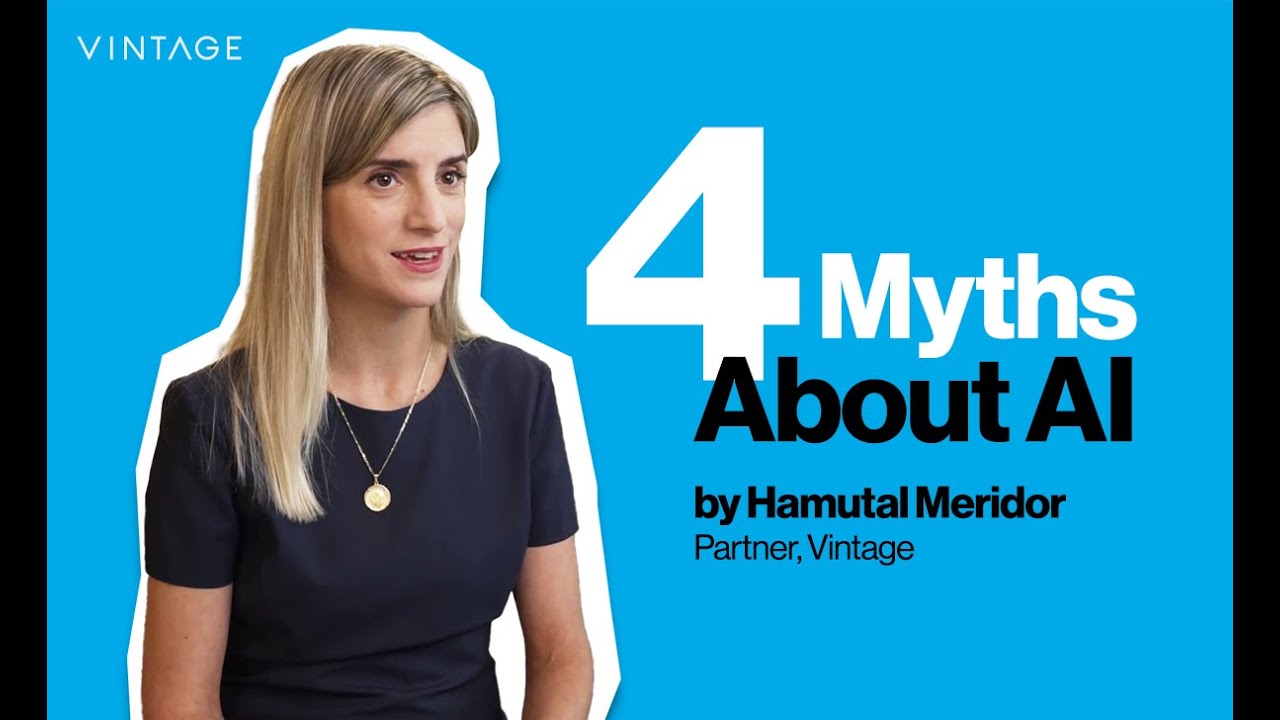 Debunking 4 Myths About AI with Hamutal Meridor - YouTube