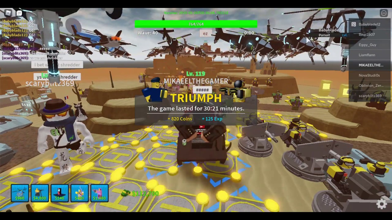 Roblox Tower defence simulator with a lot of PURSUITS - YouTube