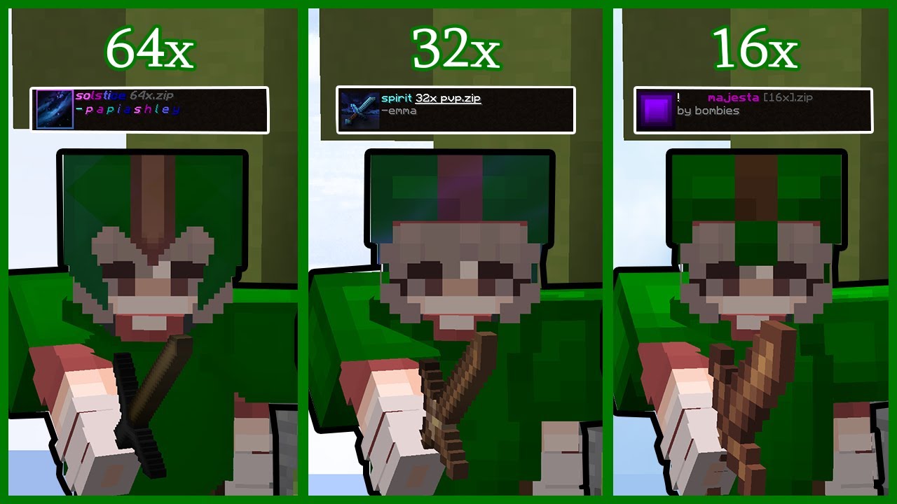 Minecraft TOP 3 Texture Pack | Keyboard + Mouse Sounds ASMR - YouTube