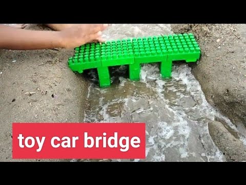 techniques for making toy car bridges, racing tracks, truck tracks, sea ...