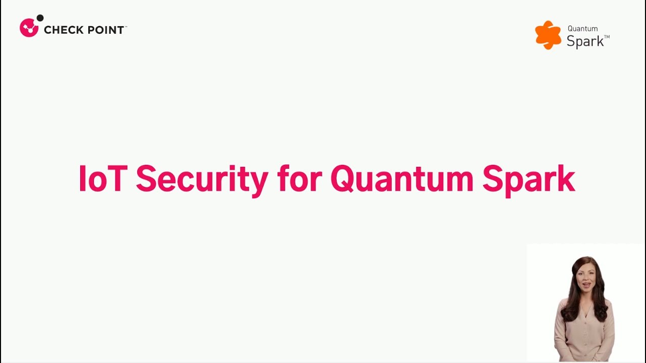 Check Point IoT Security for Quantum Spark - YouTube