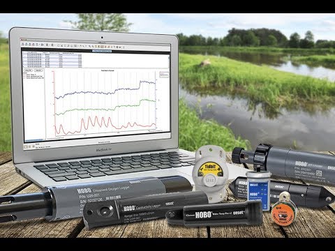 Monitoring Water Quality with HOBO Data Loggers - YouTube