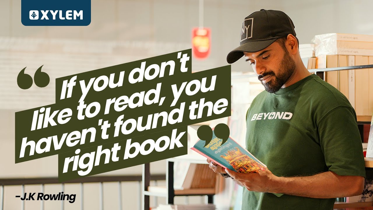 “If You Don't Like To Read, You Haven't Found The Right Book” | Xylem ...