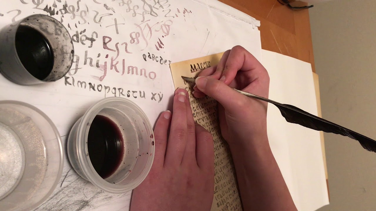 Making a Roman Codex - YouTube
