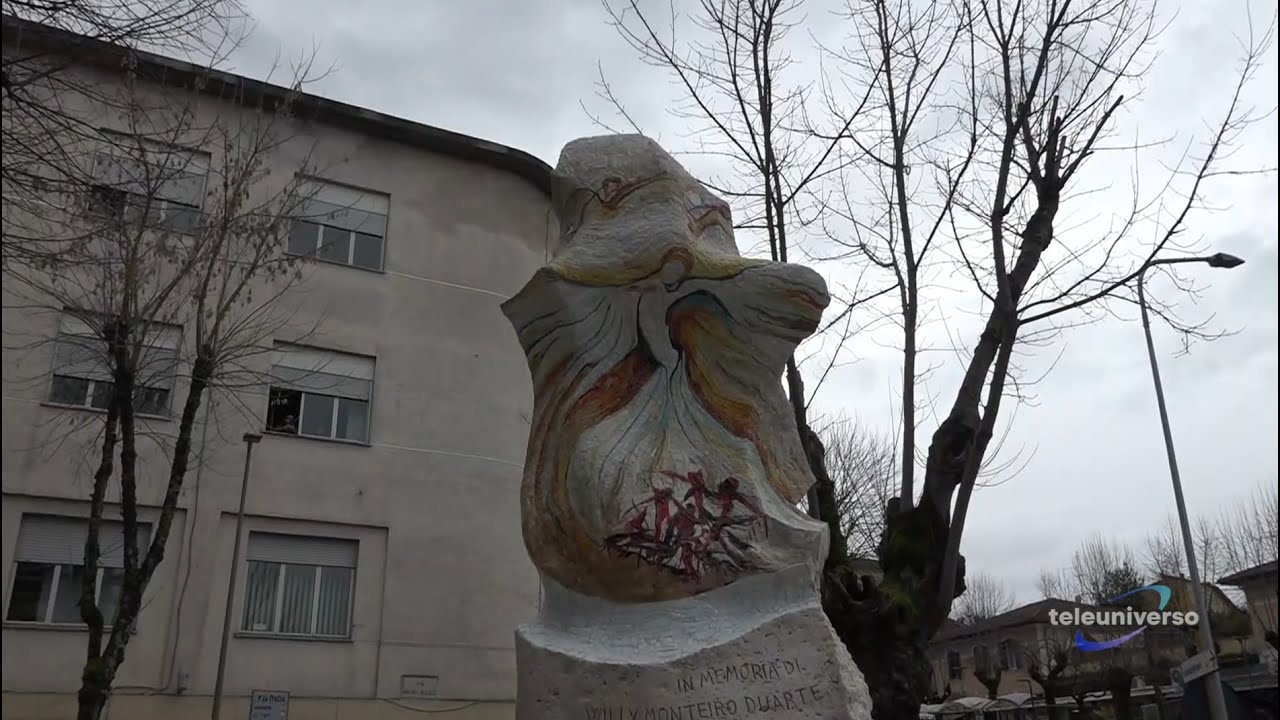 COLLEFERRO: Monumento per Willy del 20-01-2025 - YouTube