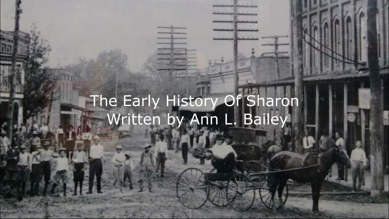 The Early History of Sharon, Tennessee by Ann L Bailey an Audio Presentation - YouTube