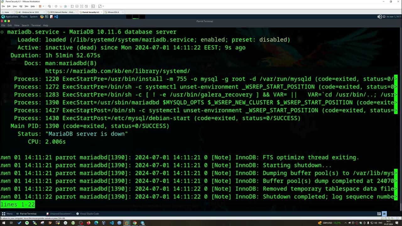 PRTG | SSH Script Sensor | MariaDB - YouTube