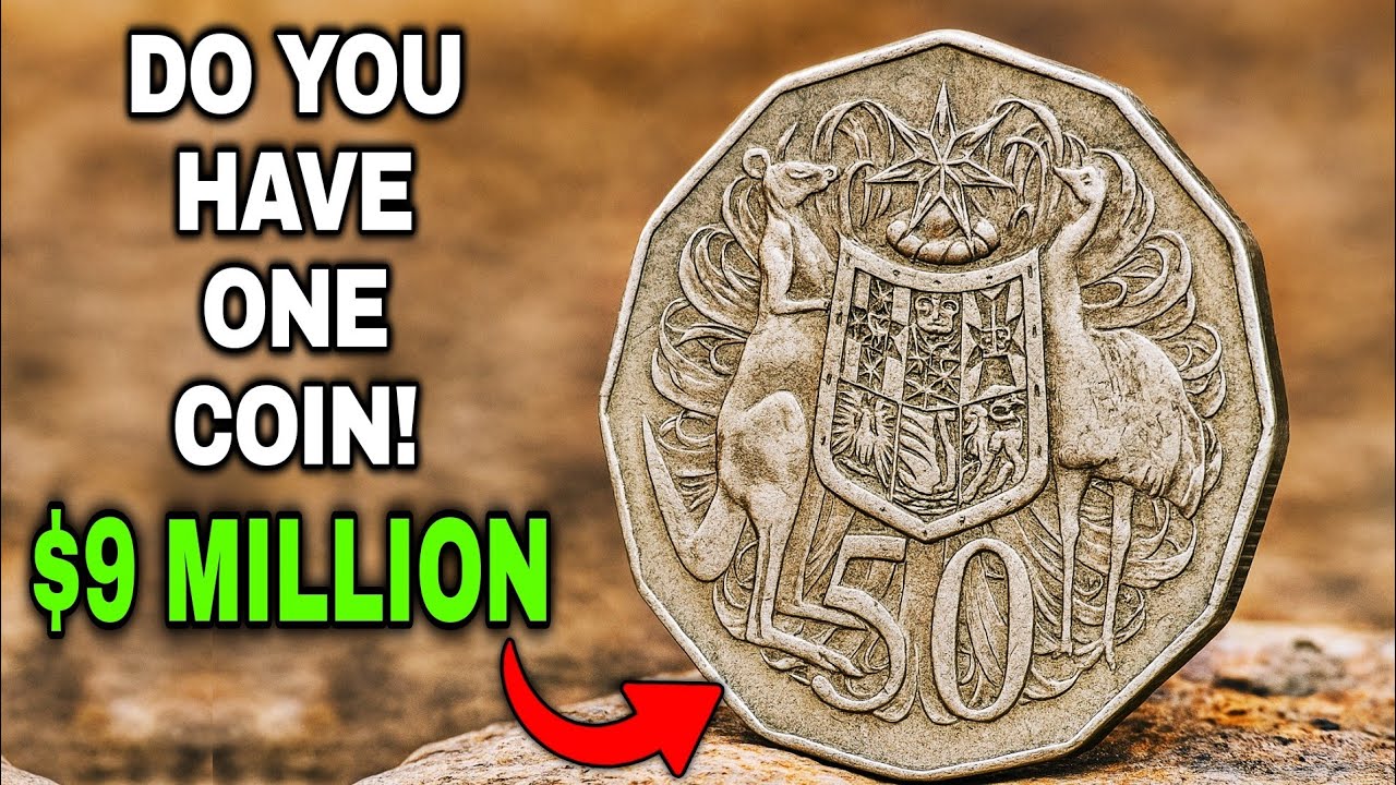 MOST Aultra Rare Australia Elizabeth 50 Cent-Australia 50 Cent Coins ...