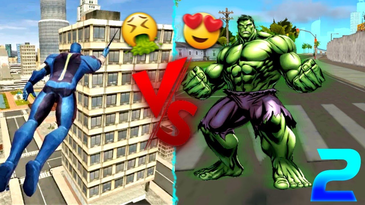 ROPE HERO VICE TOWN VS MAFIA CITY WARS 🔥 | ROPE HERO 1 VS 2 - WHICH IS ...