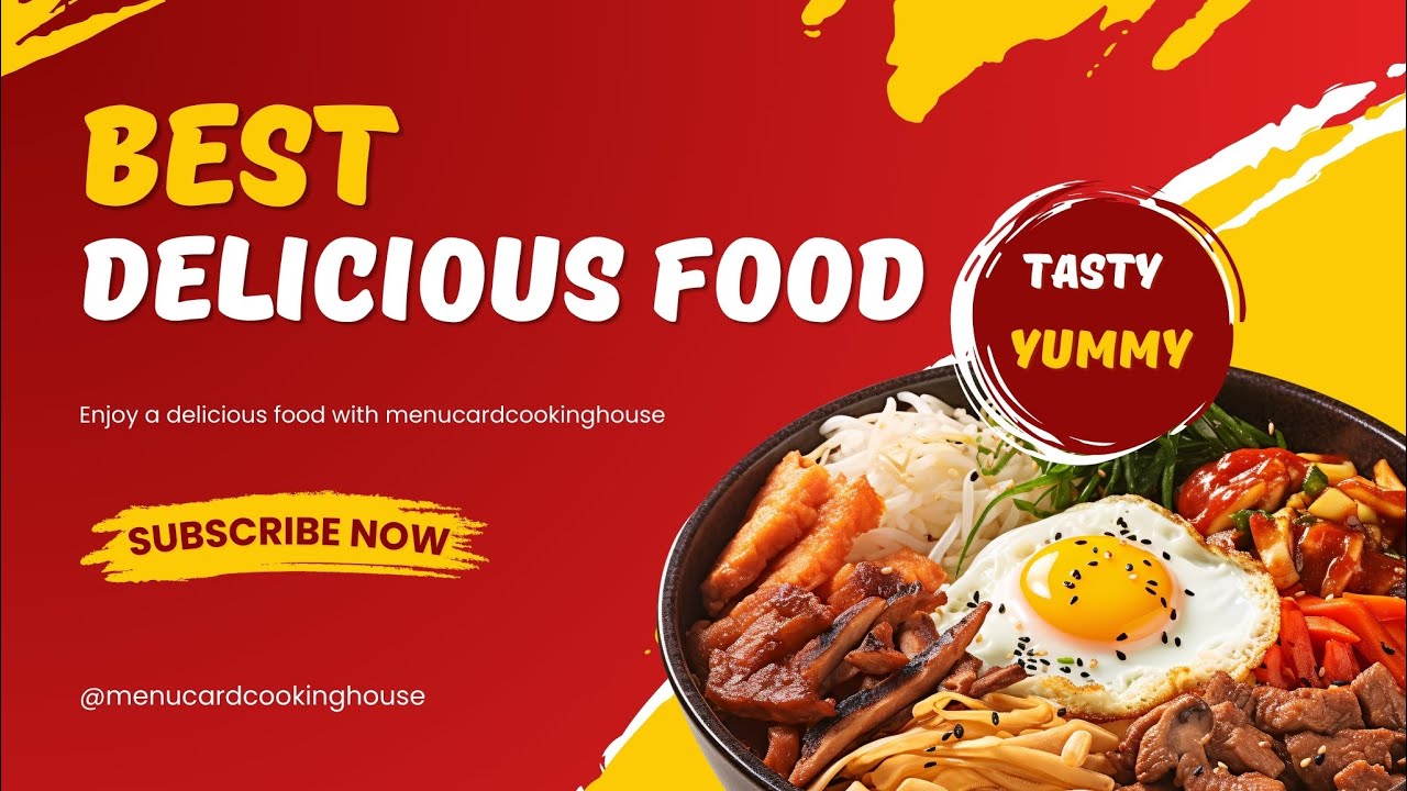 Best delicious Food | Enjoy a delicious food with menucard | # ...