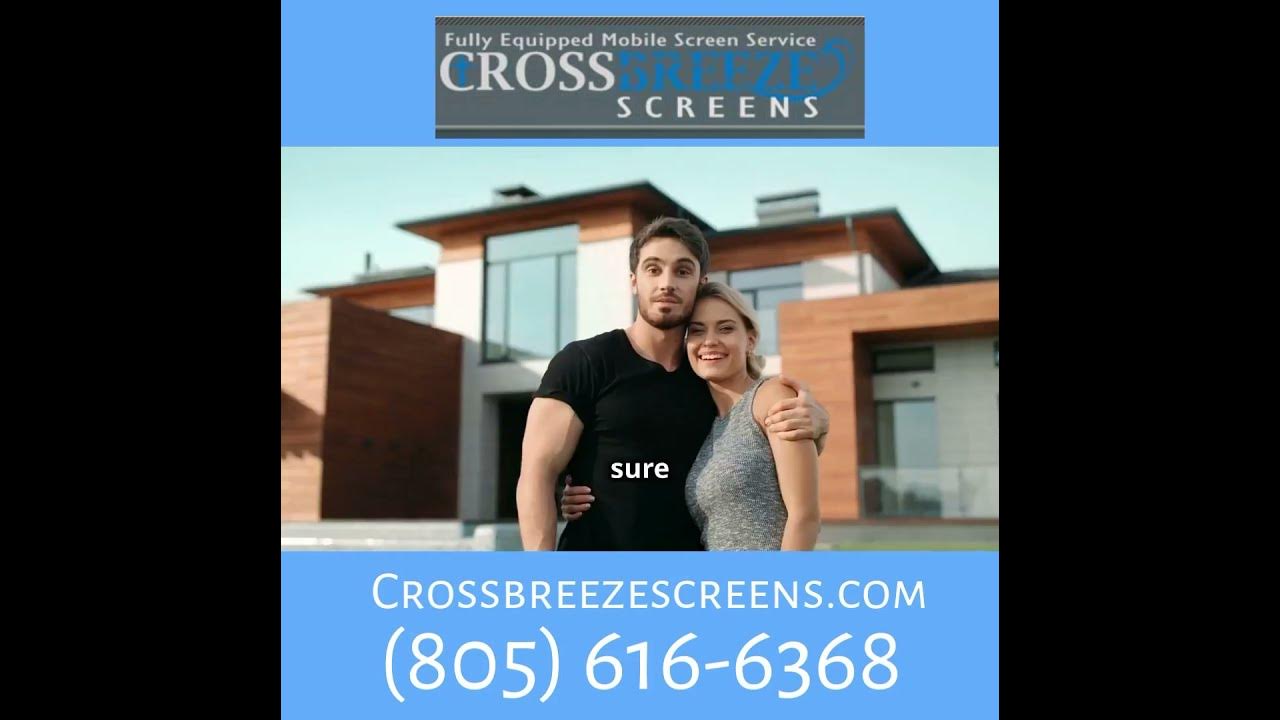 Make sure to call Crossbreeze Screens today! #simi #home #805 #windowscreen #windowscreenrepair ...
