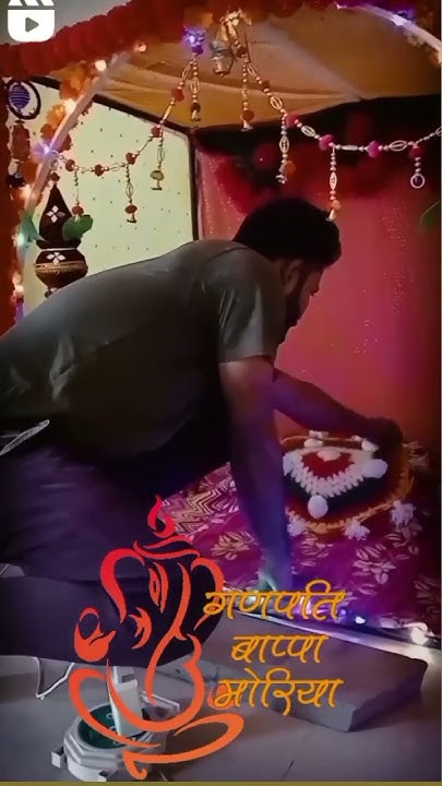ganpati preparation 😍🥳 - YouTube