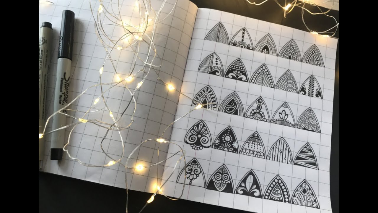 EASY MANDALA PATTERNS FOR BEGINNERS | Mandala | Mandala Pattern ...