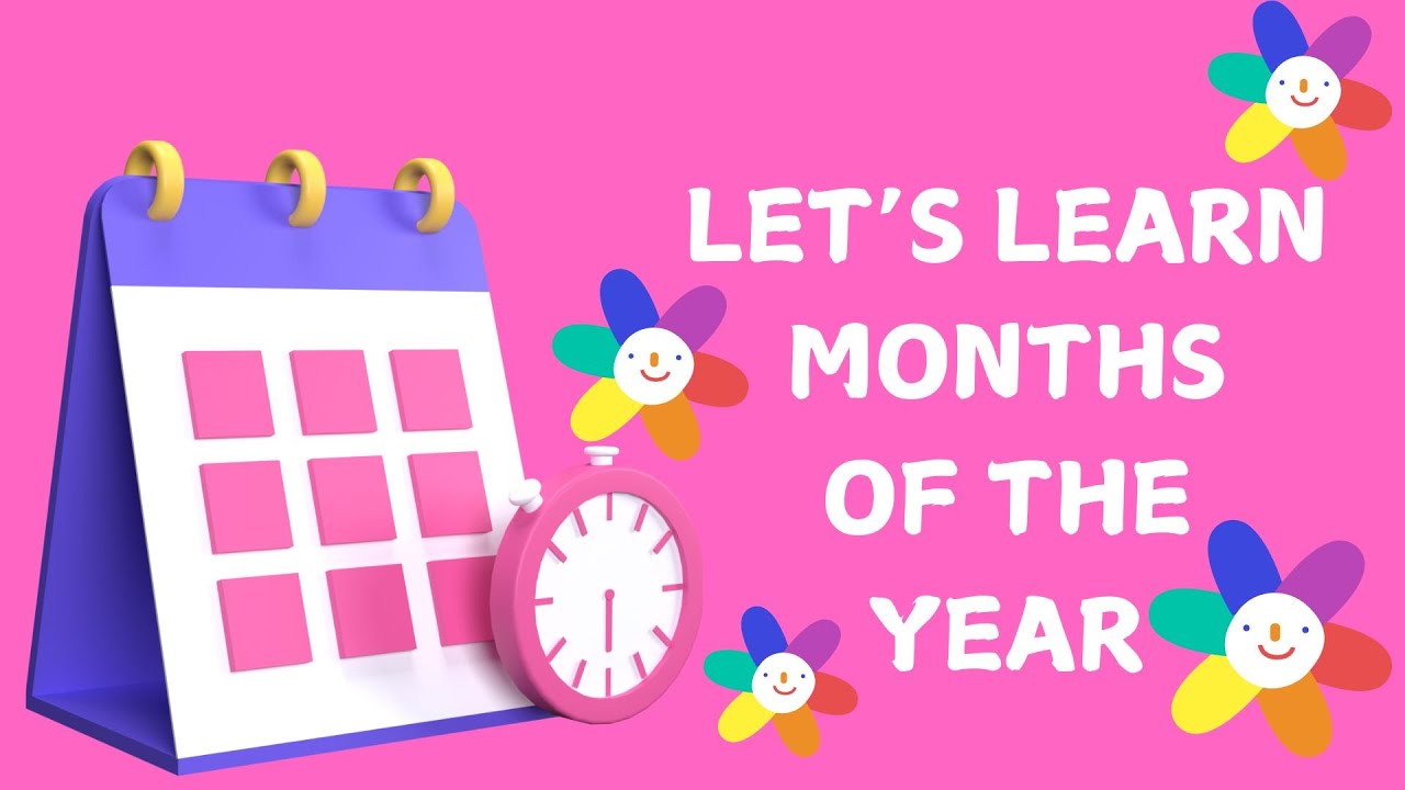 Let's learn months of the year - YouTube
