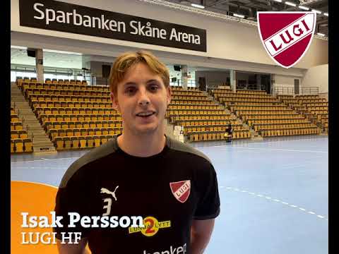 Intervju med Isak Persson - förlänger med LUGI - YouTube