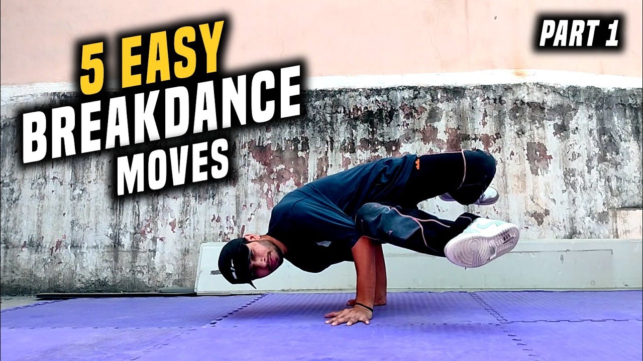 5 Easy Breakdance Moves / Part 1 / @naresh_draw - YouTube