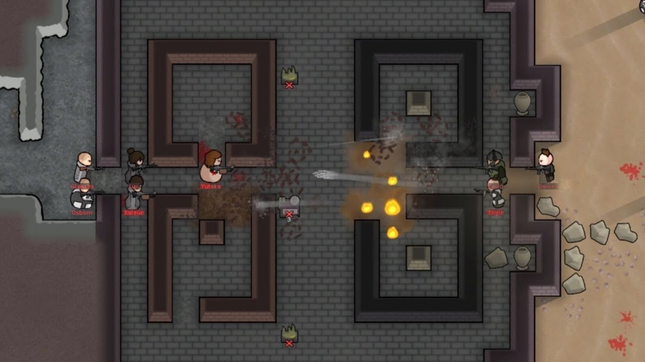 Elite Mercenaries vs Ancient Soldiers - RIMWORLD NPC Wars 2 - YouTube