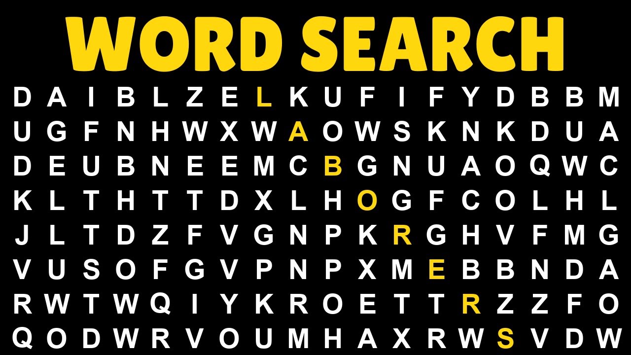 Uncover the Concealed Word! Are You Up for It? - YouTube