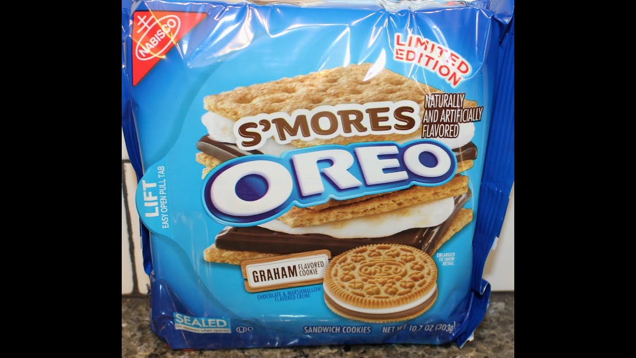 S’mores Oreo Cookie Review - YouTube