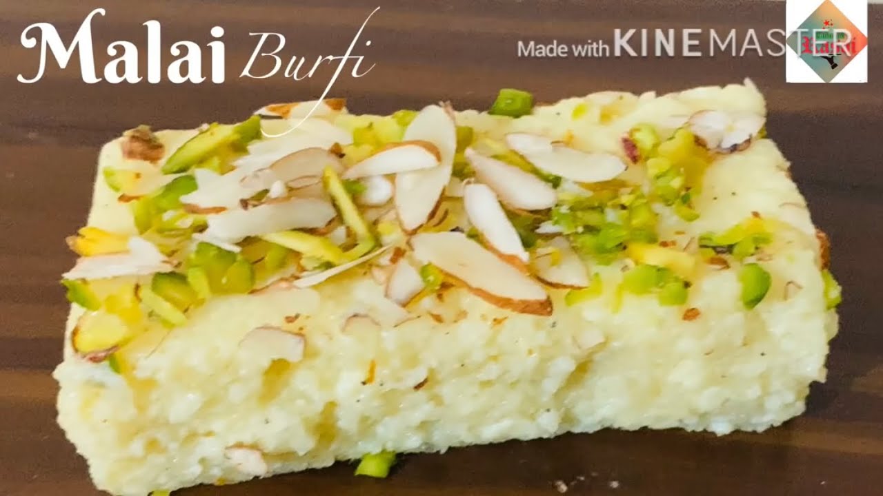 Malai burfi|| burfi||sweet dish||milk recipes||malai burfi recipe - YouTube
