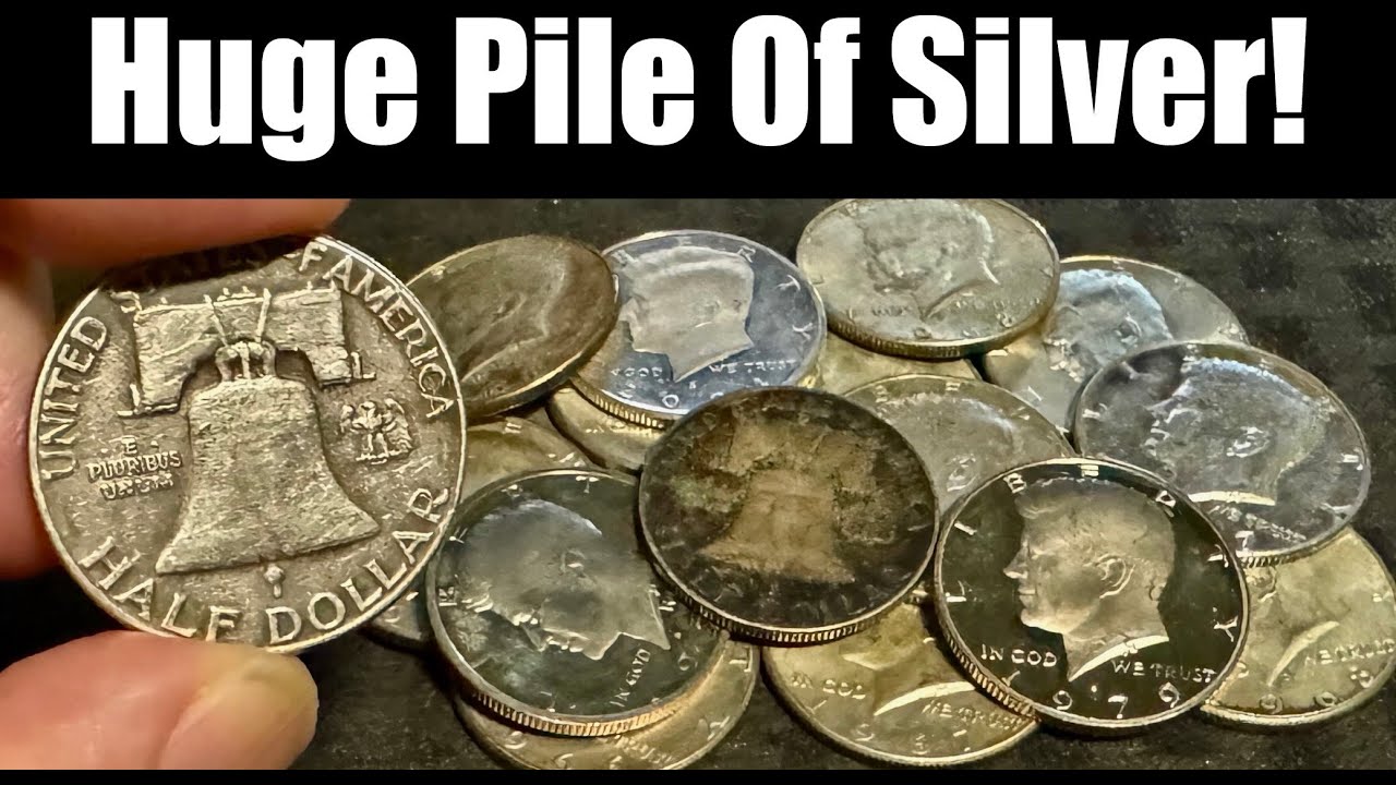 We Found A Huge Pile Of Silver! Rare Low Mint Proof! - YouTube