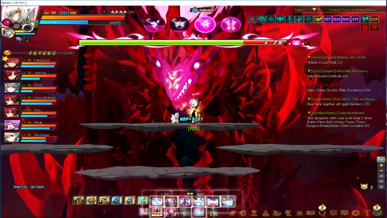 Elsword INT Code Sariel Raid - YouTube