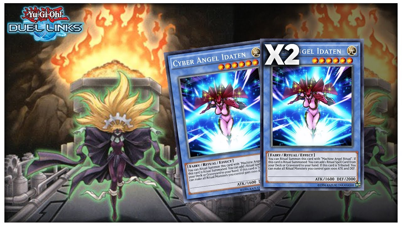 Cyber Angels Deck! x2 Cyber Angel Idaten! [ Yu-Gi-Oh! Duel Links ...