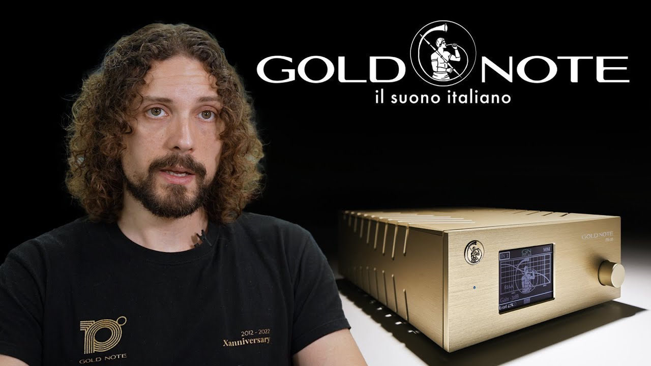 GOLD NOTE's passion for Turntables & Phono Stages - YouTube