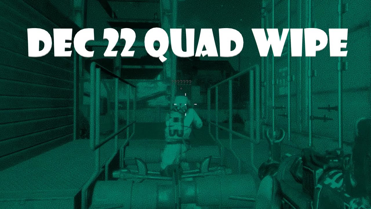 RUST - DEC 2022 QUAD WIPE WITH LOTS OF PVP - YouTube