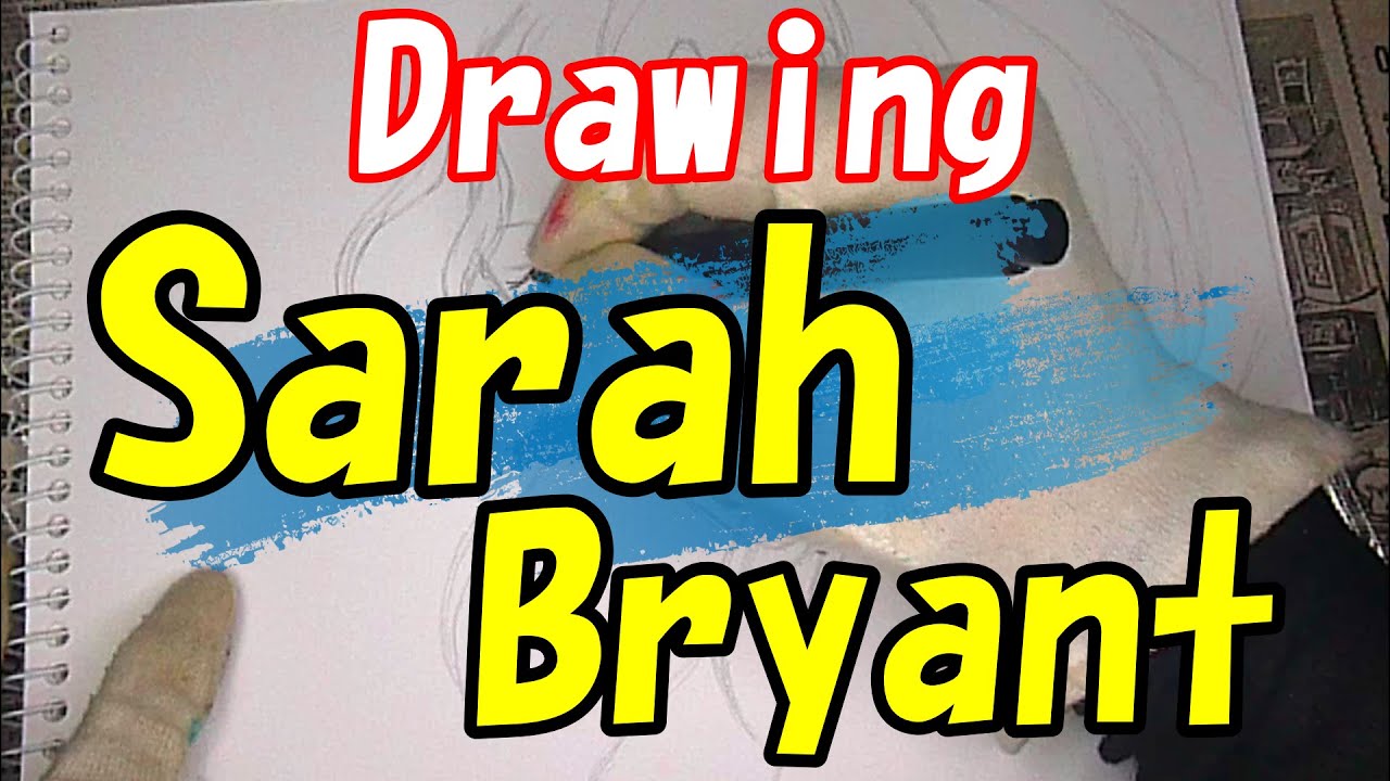 【VirtuaFighter】Drawing Sarah Bryant【サラ・ブライアント】 - YouTube