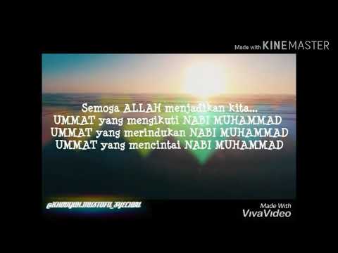 Syair Cinta untuk RASULULLAH.... - YouTube