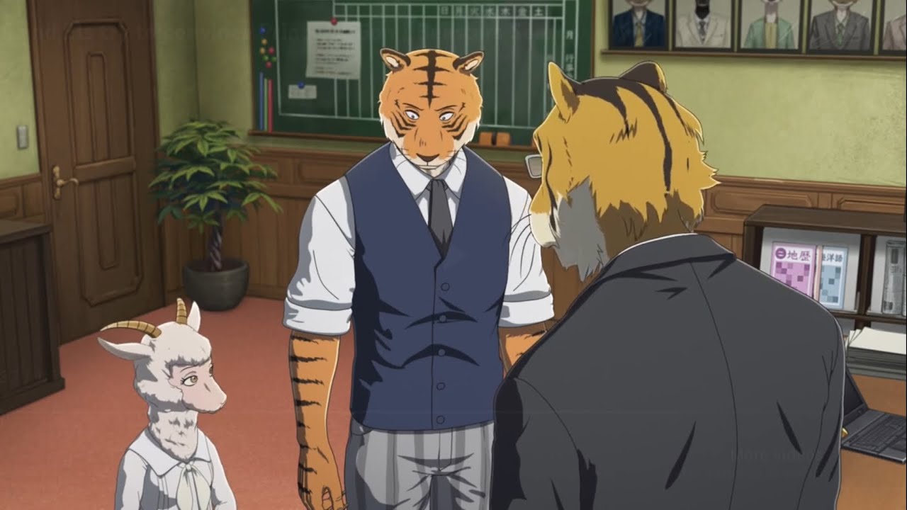 Bill and Els try to convince Principal Gon | Beastars Season 3 ...