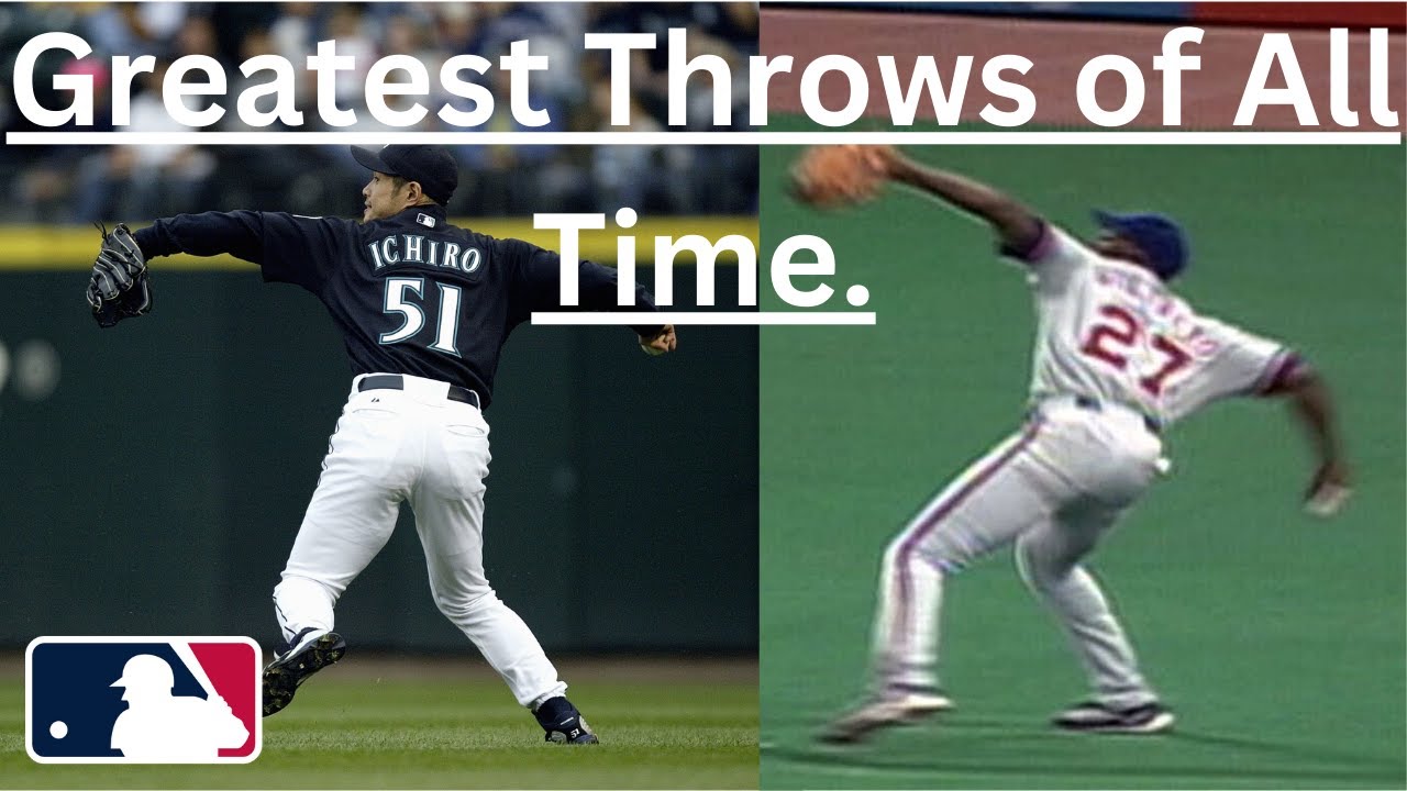 Top 10 Outfield throws in MLB History - YouTube