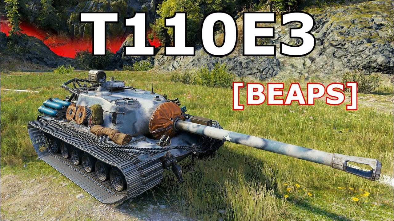 World of Tanks T110E3 - 7 Kills 11,7K Damage - YouTube