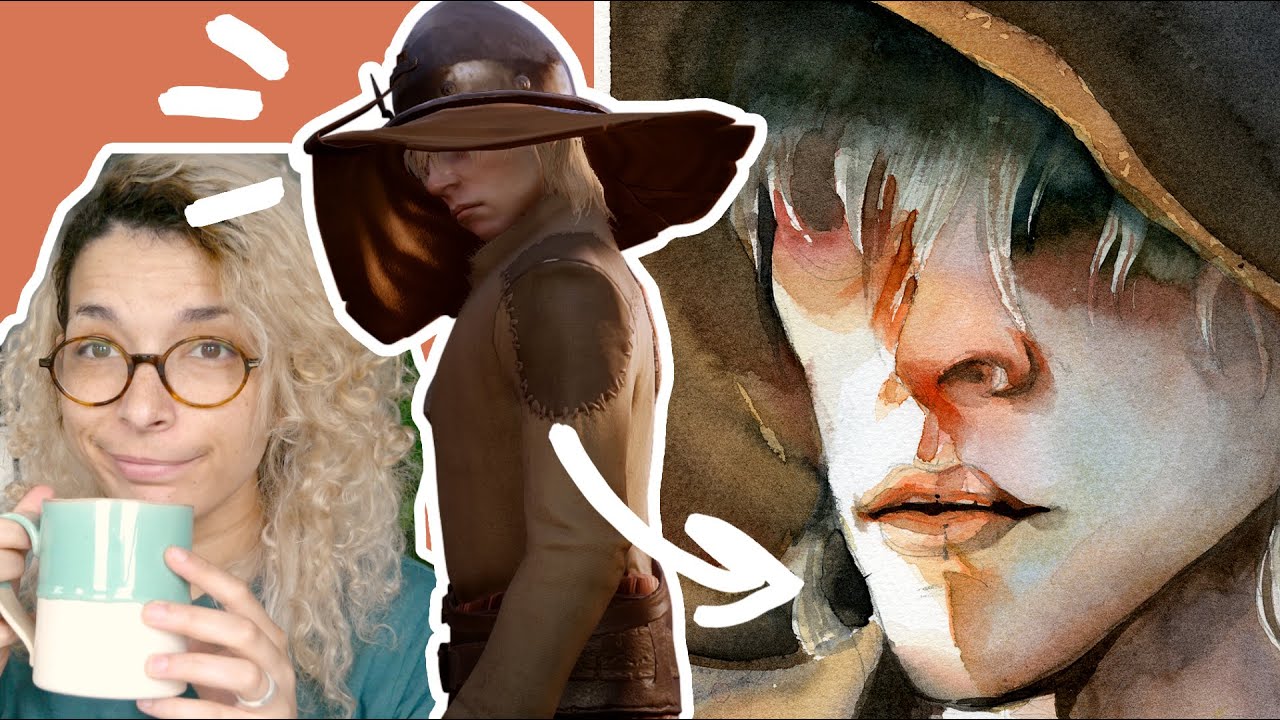 Painting my favorite video game characters! - YouTube