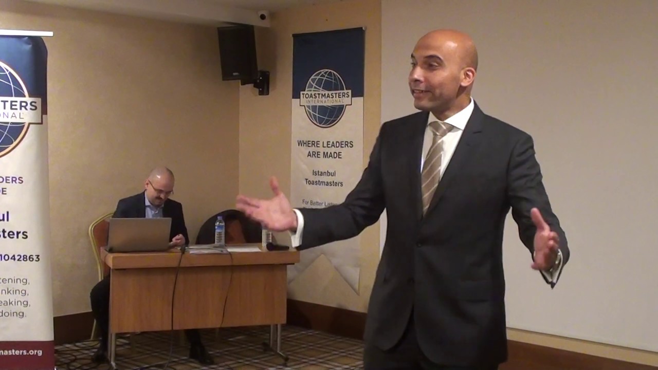Ashraf Farouk ITM #300 Tabletopics Speech - YouTube