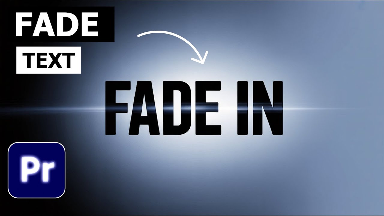 Smooth Fade In & Out Text in Premiere Pro — Full Guide in 1 Minute ...