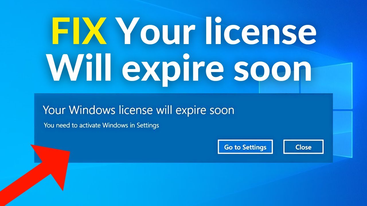 Fix Windows license Will expire soon in Windows 11 / 10 | How To Solve ...