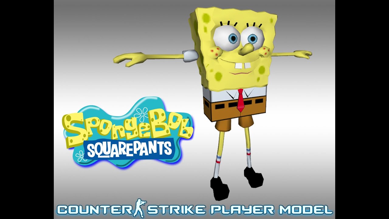 Spongebob player model cs 1.6 - YouTube