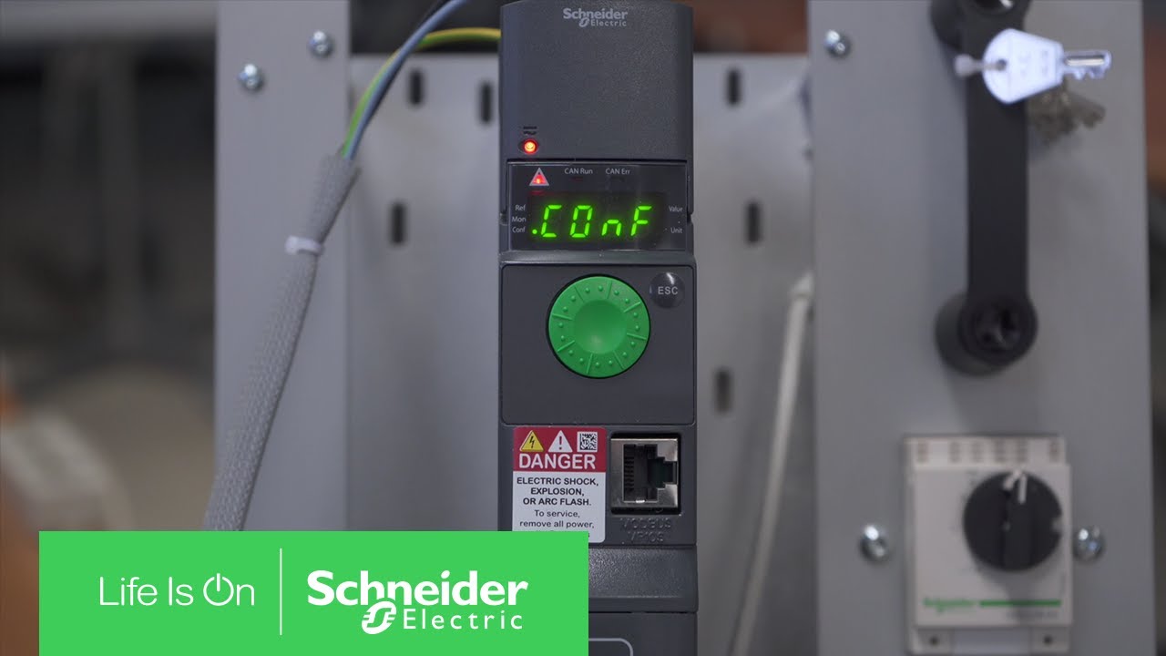 Come configurare encoder RS422 su Altivar 320 per monitoraggio velocità ...