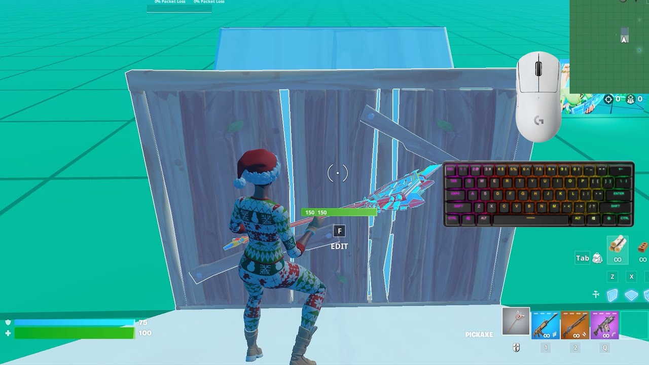 Fortnite mouse and keyboard - YouTube
