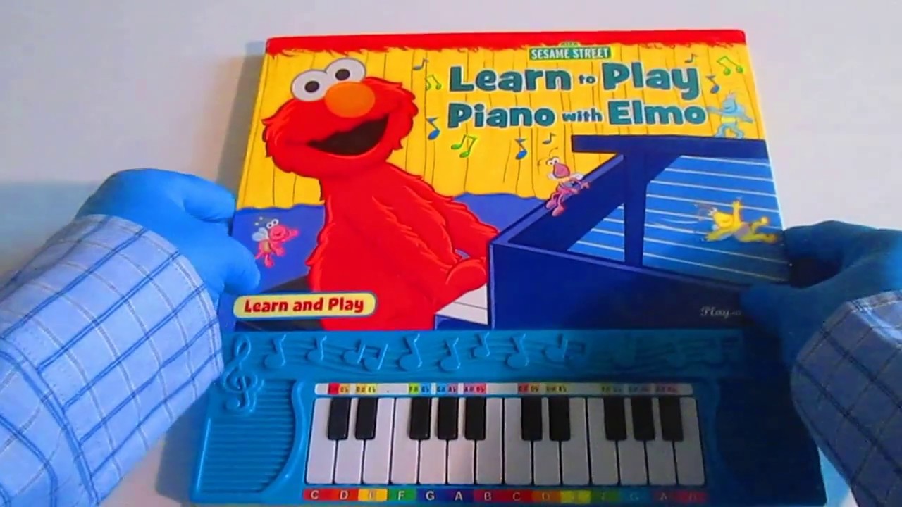 SESAME STREET Learn to Play Piano with Elmo Play-A-Song - YouTube