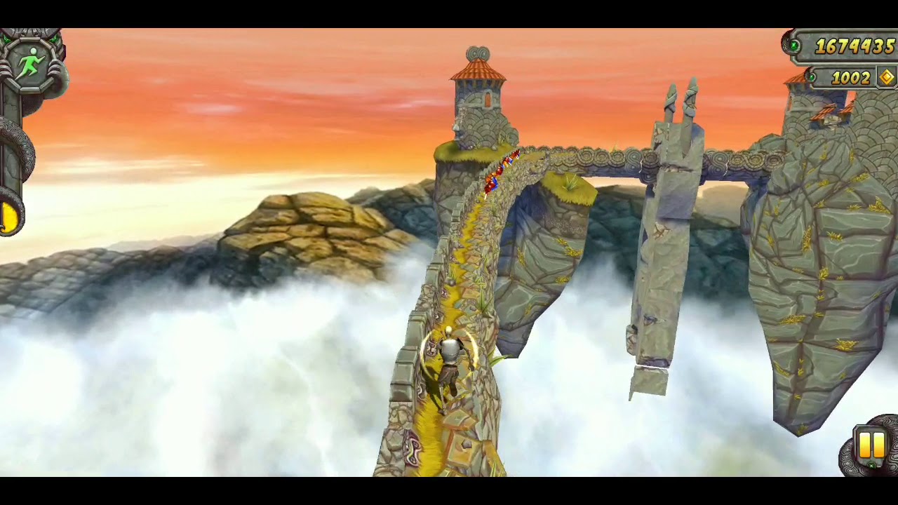 Run 10000 Meters Temple Run 2 Sir Montague IN Sky Summit Map Gameplay ...