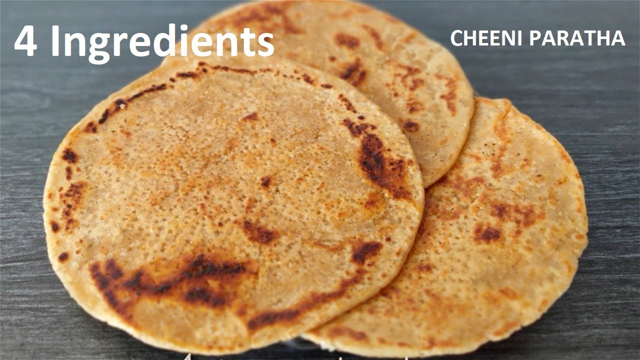 Lockdown special Cheeni Ka Paratha - Meetha Paratha - Sugar Paratha ...