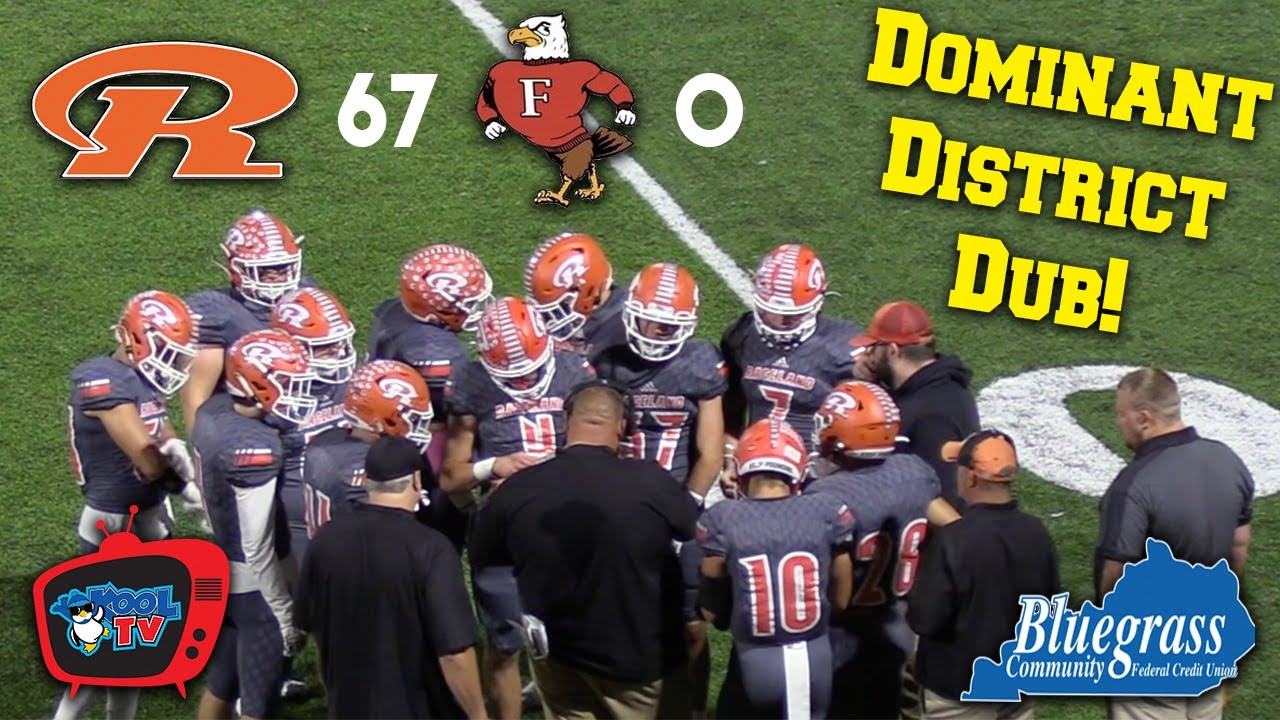 HIGHLIGHTS: Raceland 67, Fairview 0 | Rams Get Dominant District Win ...