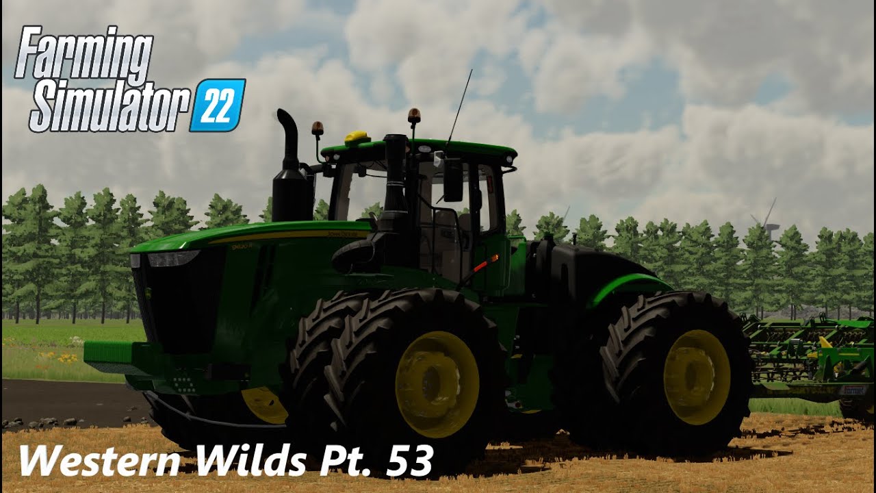 Farming Simulator 22| Western Wilds Pt. 53| New Toy - YouTube