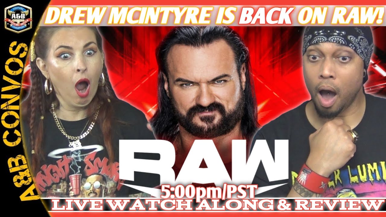 🔴 WWE Raw LIVE Stream | Drew McIntyre is BACK! - Full Watch Along ...