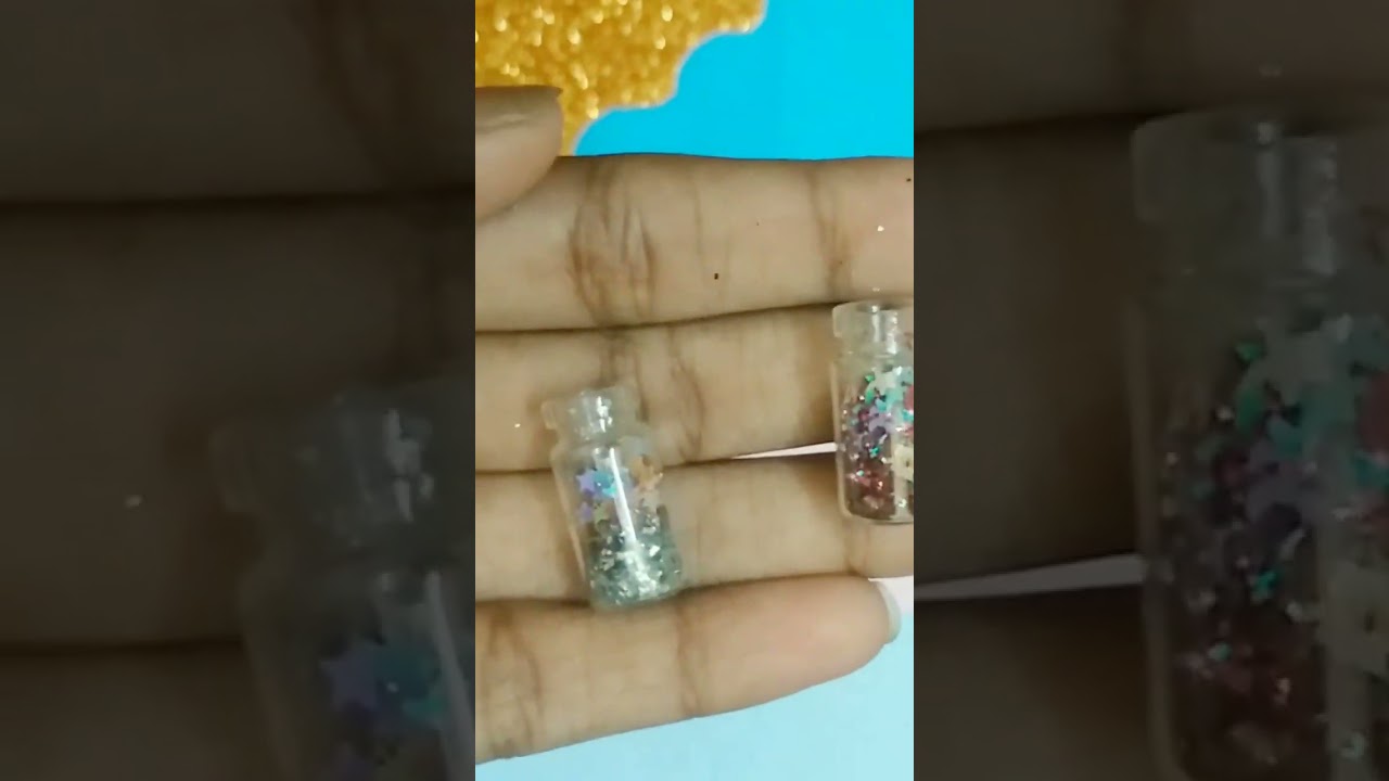 diy glass bottle keychain/ homemade - YouTube