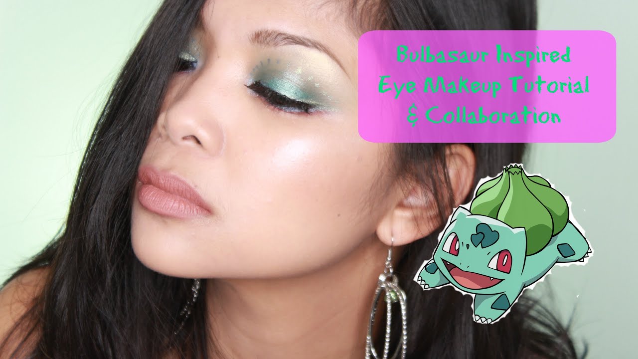 Bulbasaur Inspired Eye Tutorial | Collaboration - YouTube